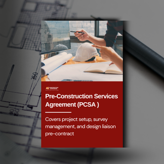 Pre-Construction Services Agreement (PCSA ) – Construction Companion