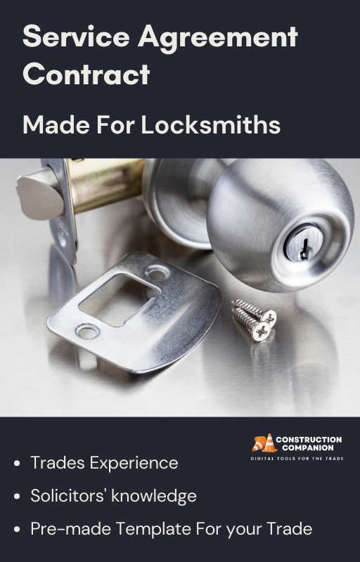 Service Agreement Contract Template : Made for Locksmiths ...