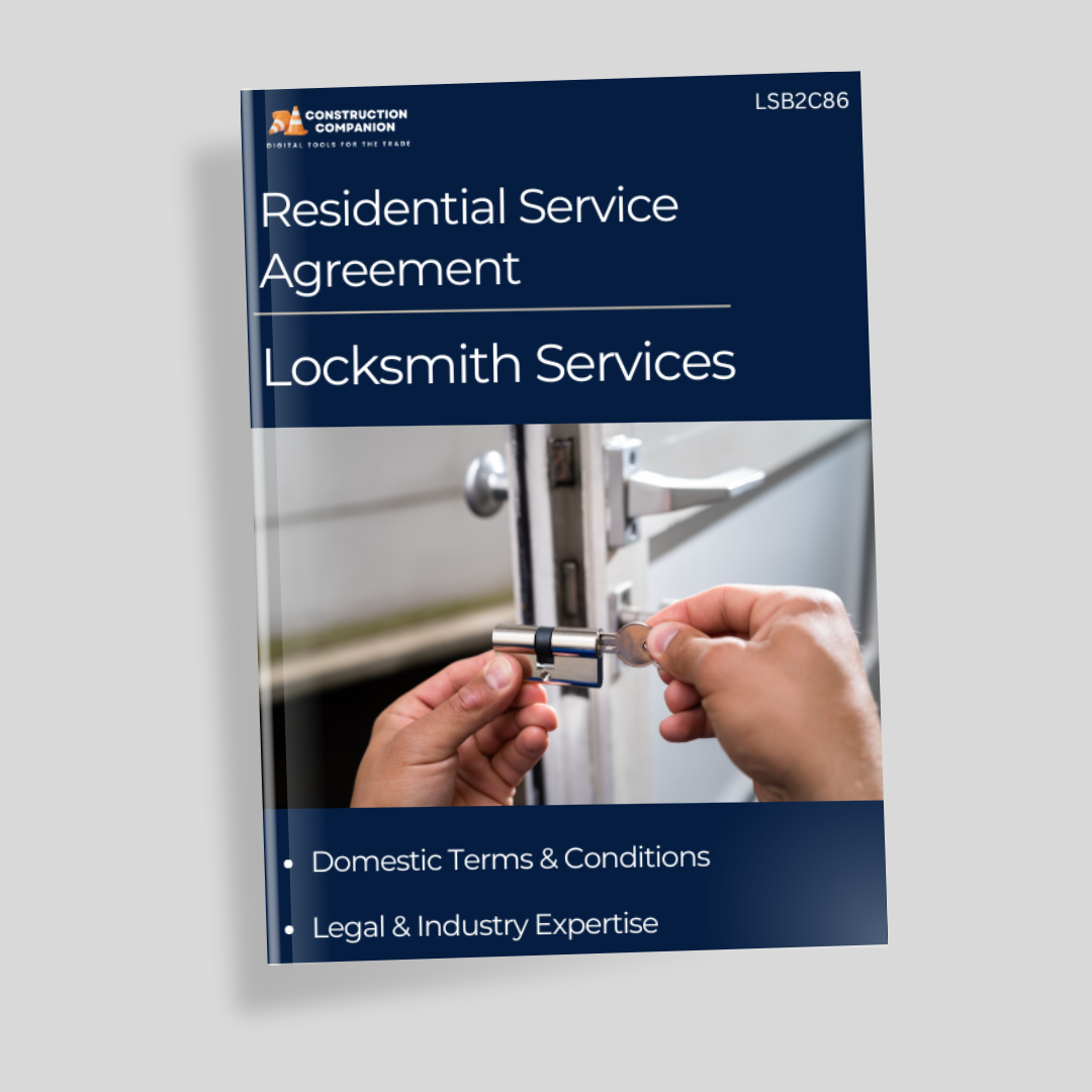 Built by Locksmiths for Locksmiths: The Complete Service Agreement Tem ...