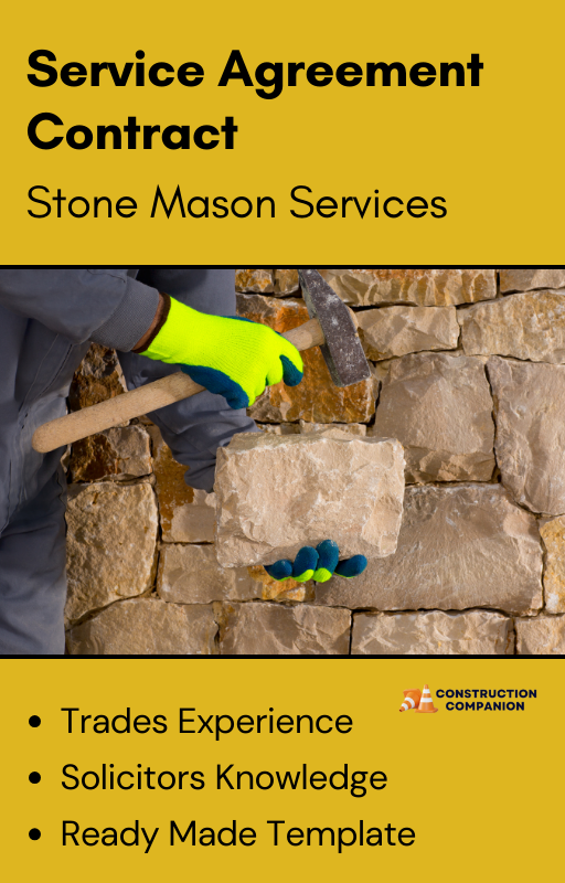 Stone Masonry Service Agreement Contract – Construction Companion