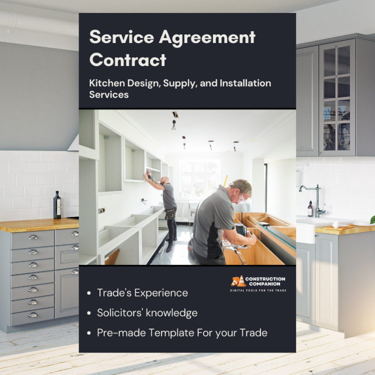 Kitchen Design, Supply, and Fit Services Contract Template ...
