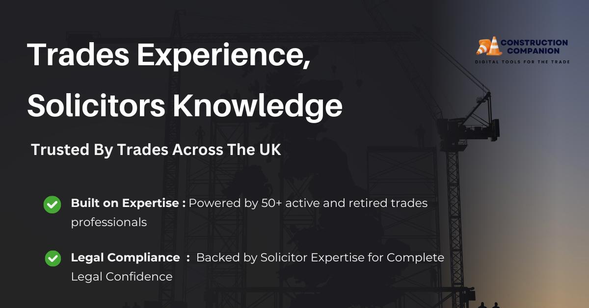 Contract Templates Made For your Trade – Construction Companion