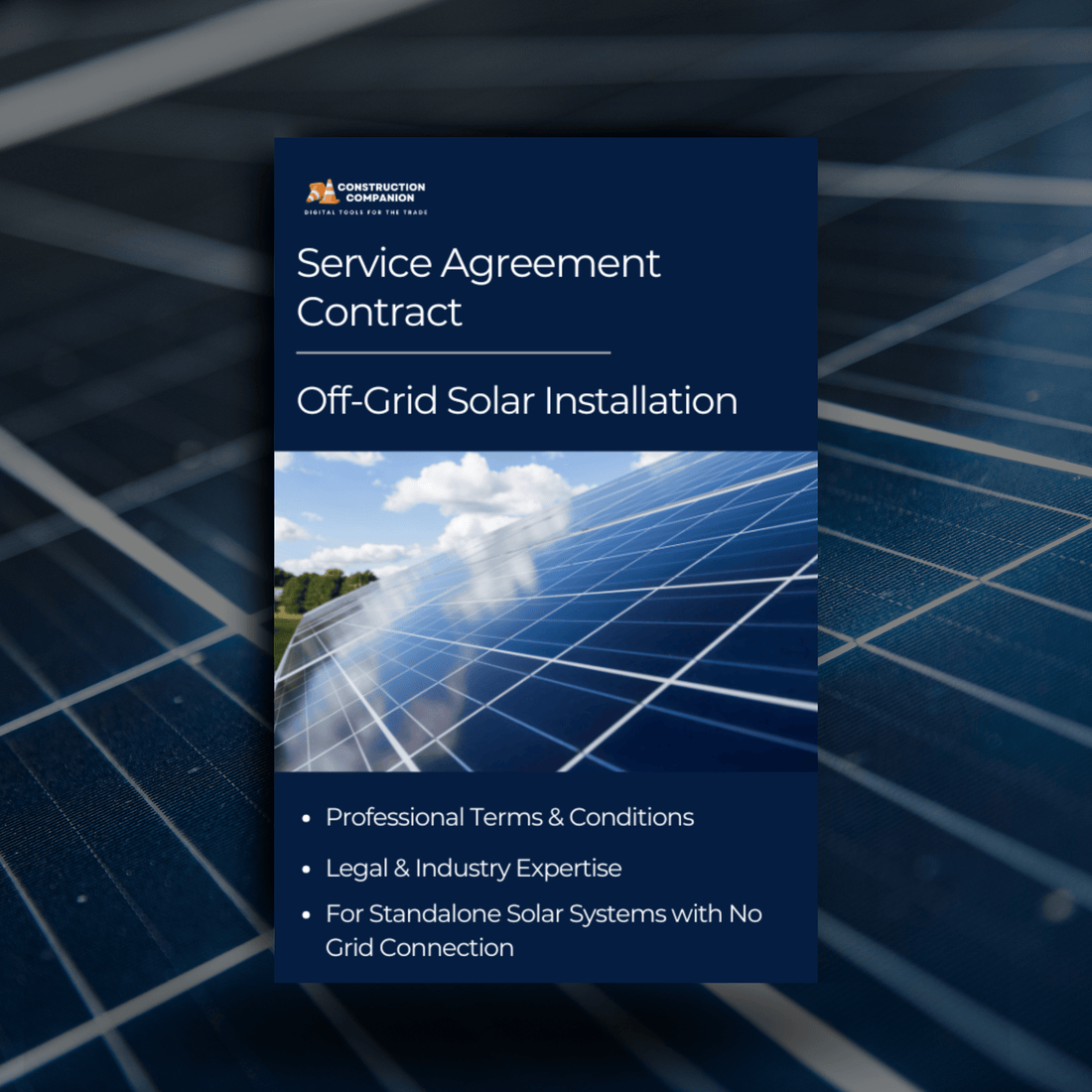 B2B Solar Installation Contract Template – Construction Companion